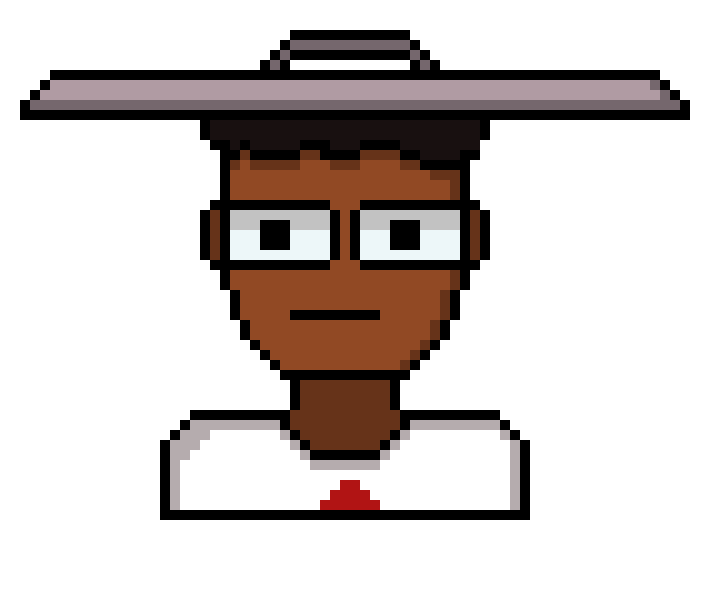 Anau Its 11 O Clock At Night Chill Out Man Pixel Art Maker