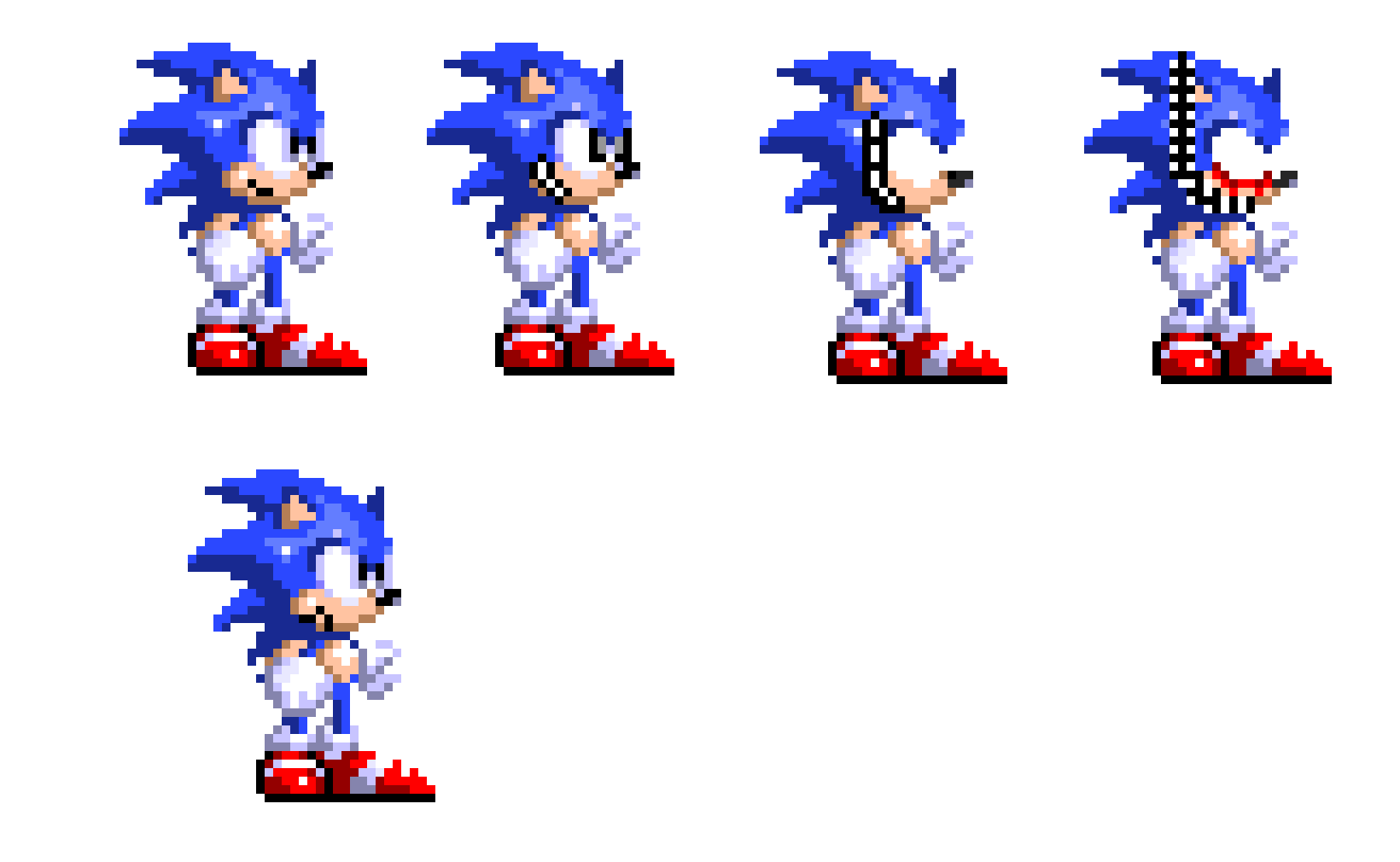 Sonic Exe Fnf Better Sprites Pixel Art Maker