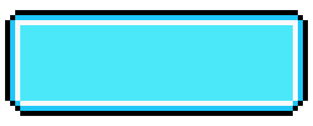 Light Blue Text Box Pixel Art Maker