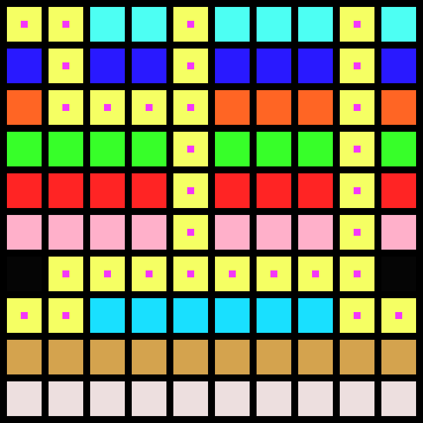 10x10 Grid Pixel Art Maker