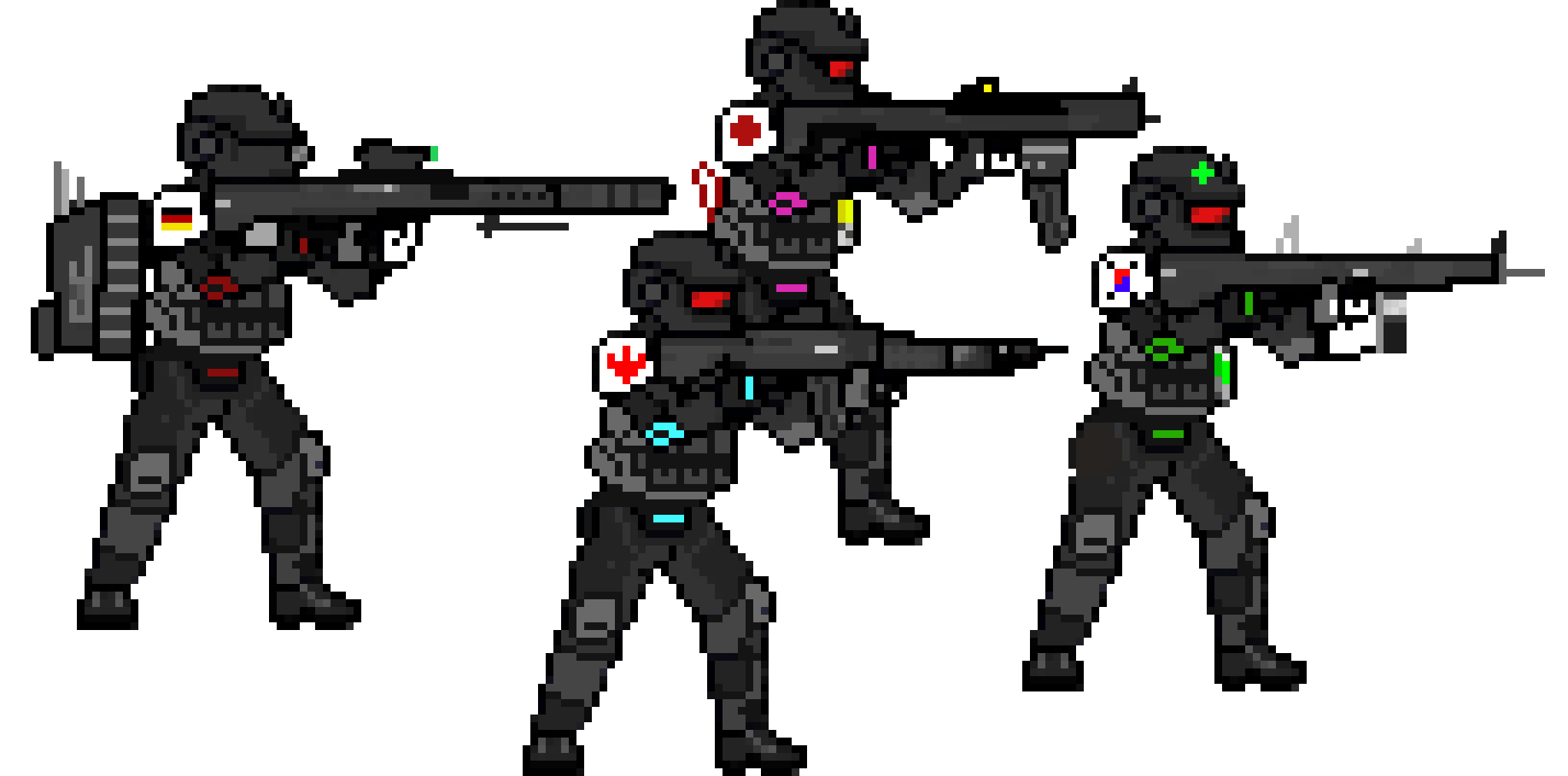 Squad Pixel Art Maker