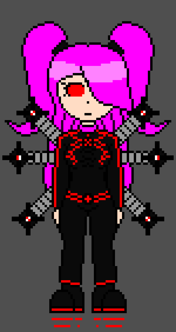 V I O L E T U S E H E L L B L A S T Pixel Art Maker