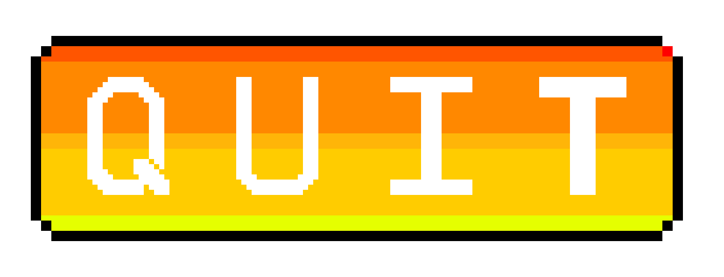 Quit Button Pixel Art Maker