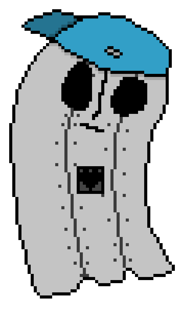 SE!Napstablook | Pixel Art Maker