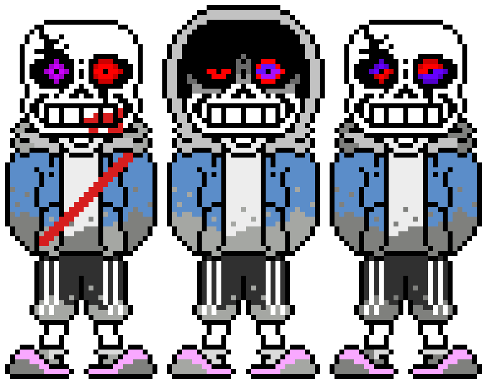 Dust Stack Trio V2 | Pixel Art Maker