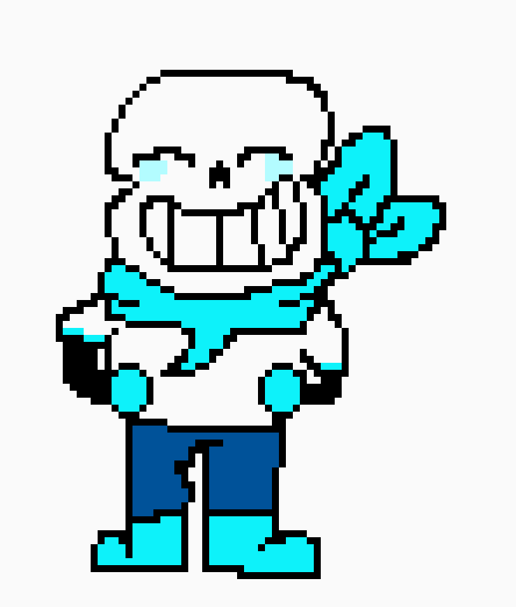 Ro's pretty good fanon swap sans drawing :) | Pixel Art Maker