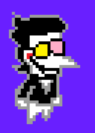 Spamton-Thats fine | Pixel Art Maker