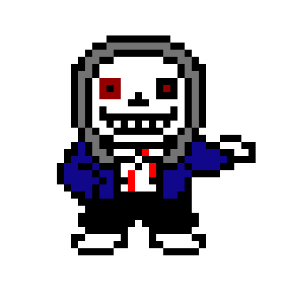 Dusttale Sans | Pixel Art Maker