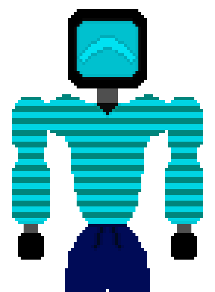 *Sits in his hammock, atop a waterfall* | Pixel Art Maker