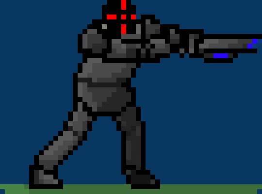 {Throws headless and shoots them in the sensitive area with the stun ...