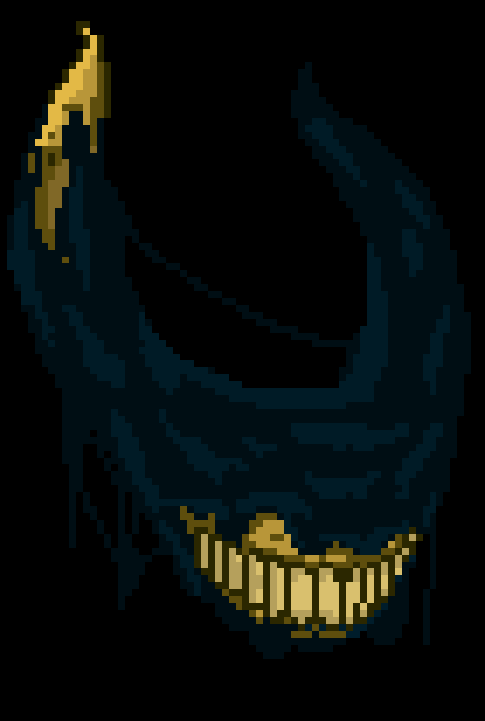 Ink Demon with fused teeth is cursed | Pixel Art Maker
