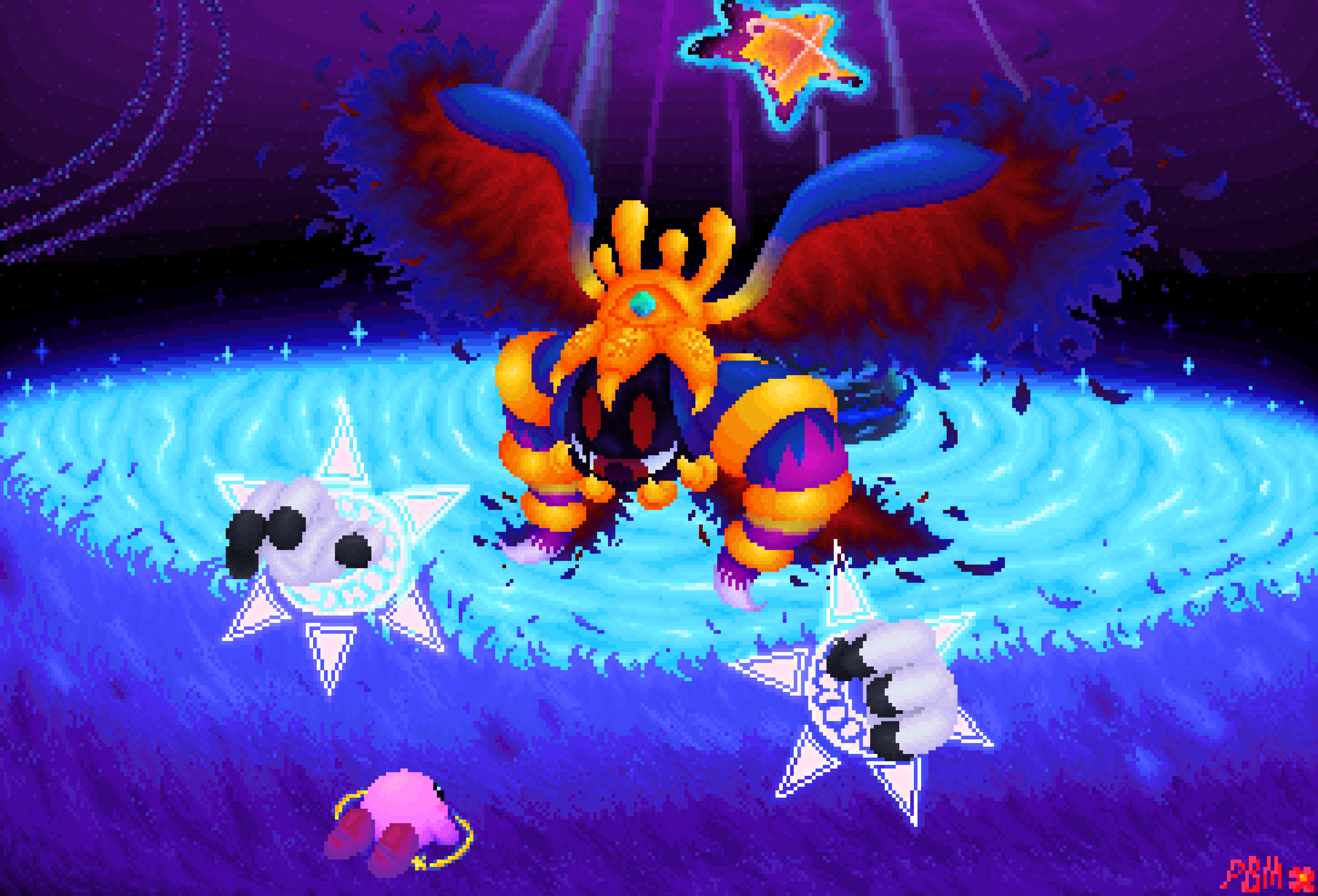 Magolor's Final Phase by Poison Bite Mawile (desc) | Pixel Art Maker