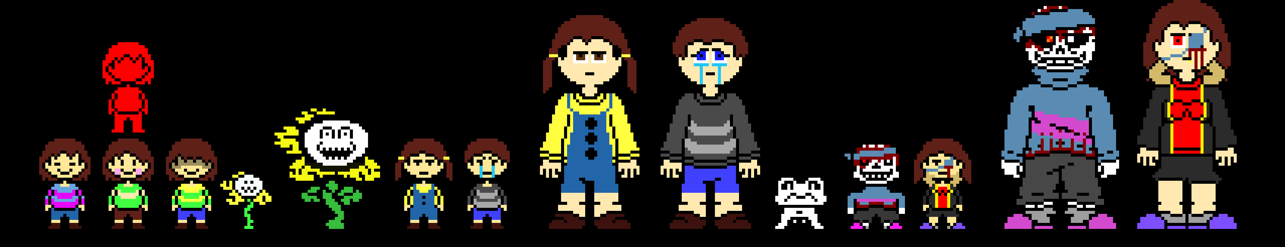 ruins and snowdin complete | Pixel Art Maker