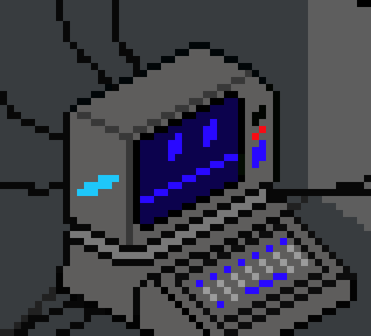 "(no.. trying to teleport out..)" | Pixel Art Maker