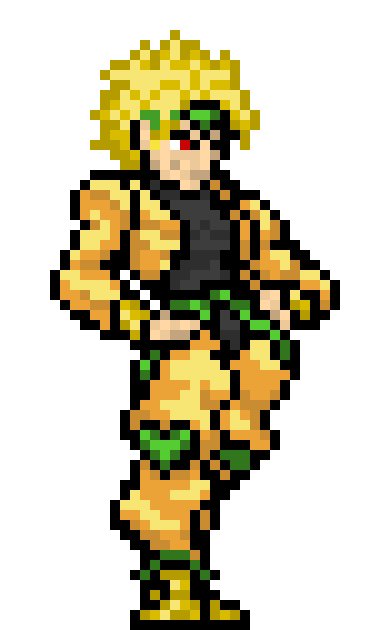 -walks around PAM city - -Dio (cleetus) | Pixel Art Maker