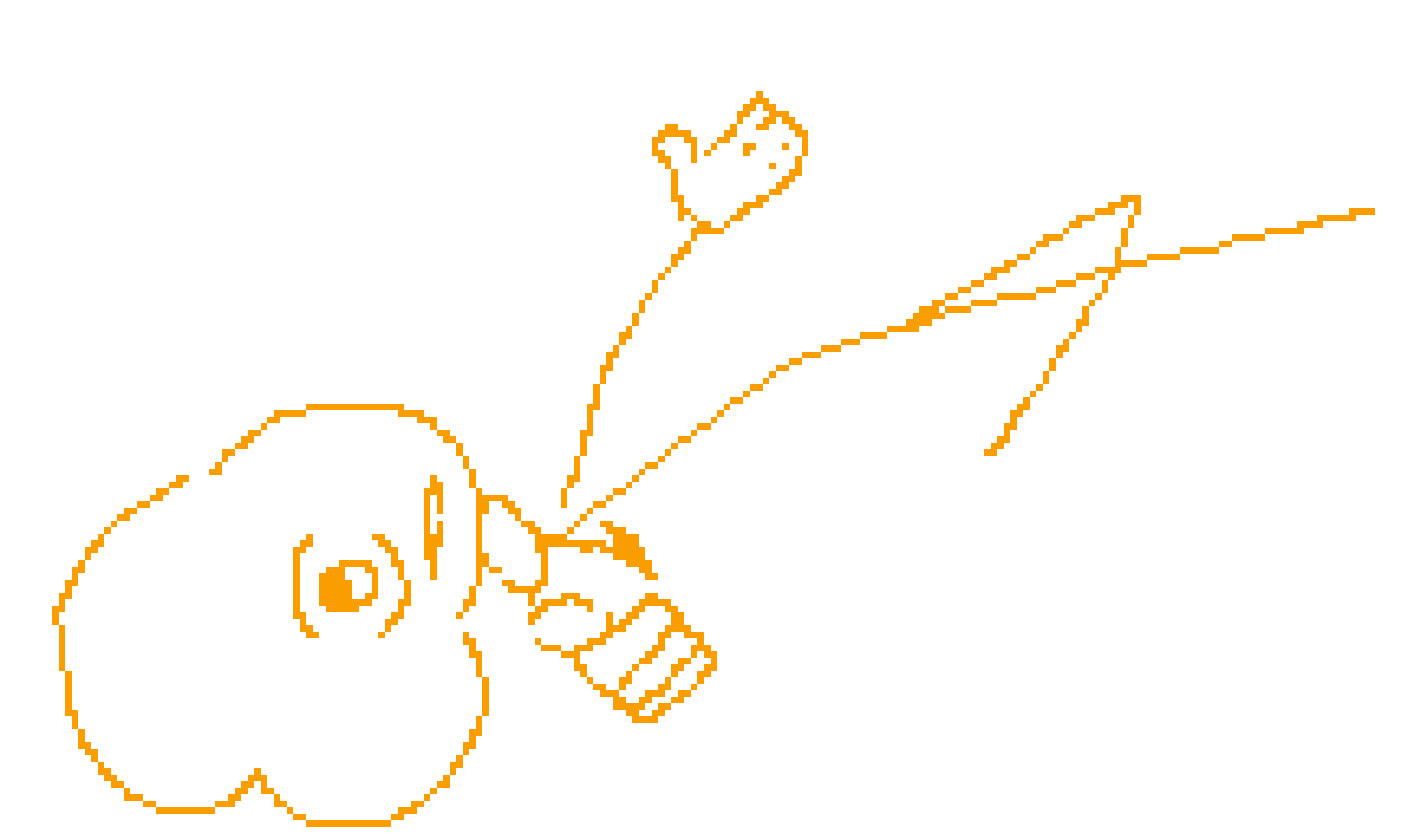 Throughout Heaven and earth, I alone am the ginger one. | Pixel Art Maker