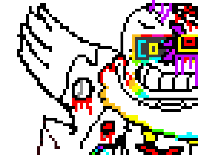 I have evolved - Fresh!Ink | Pixel Art Maker