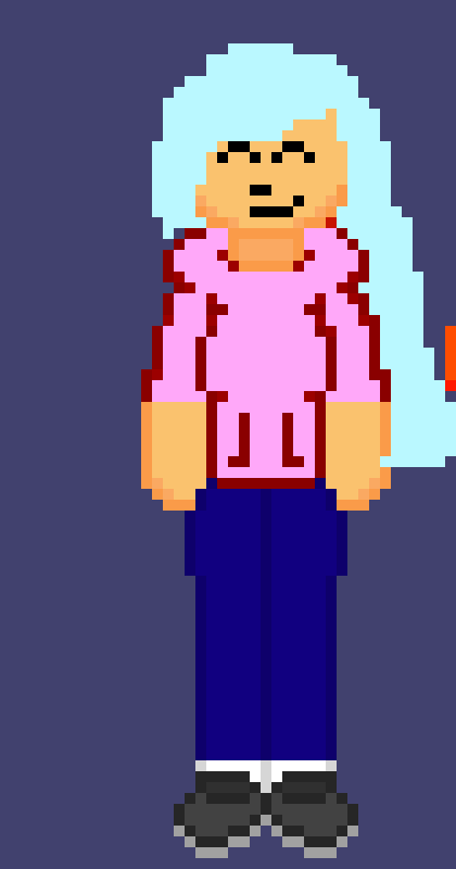 *Joins and plays the flute* -??? | Pixel Art Maker