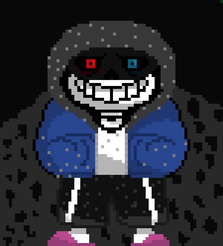 Dusttale sans | Pixel Art Maker