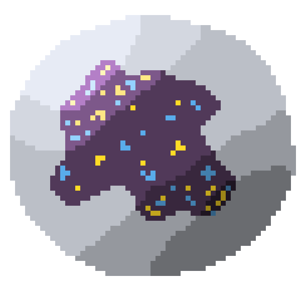 *he disappears, leaving a glass-like orb with a blob inside in his ...