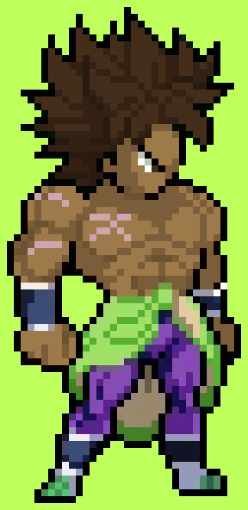 Broly | Pixel Art Maker