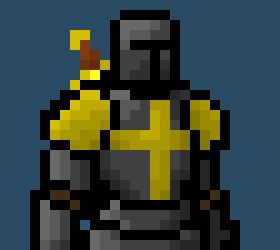 jimmy's a possessed armor set and in my head I think gabe is some black ...