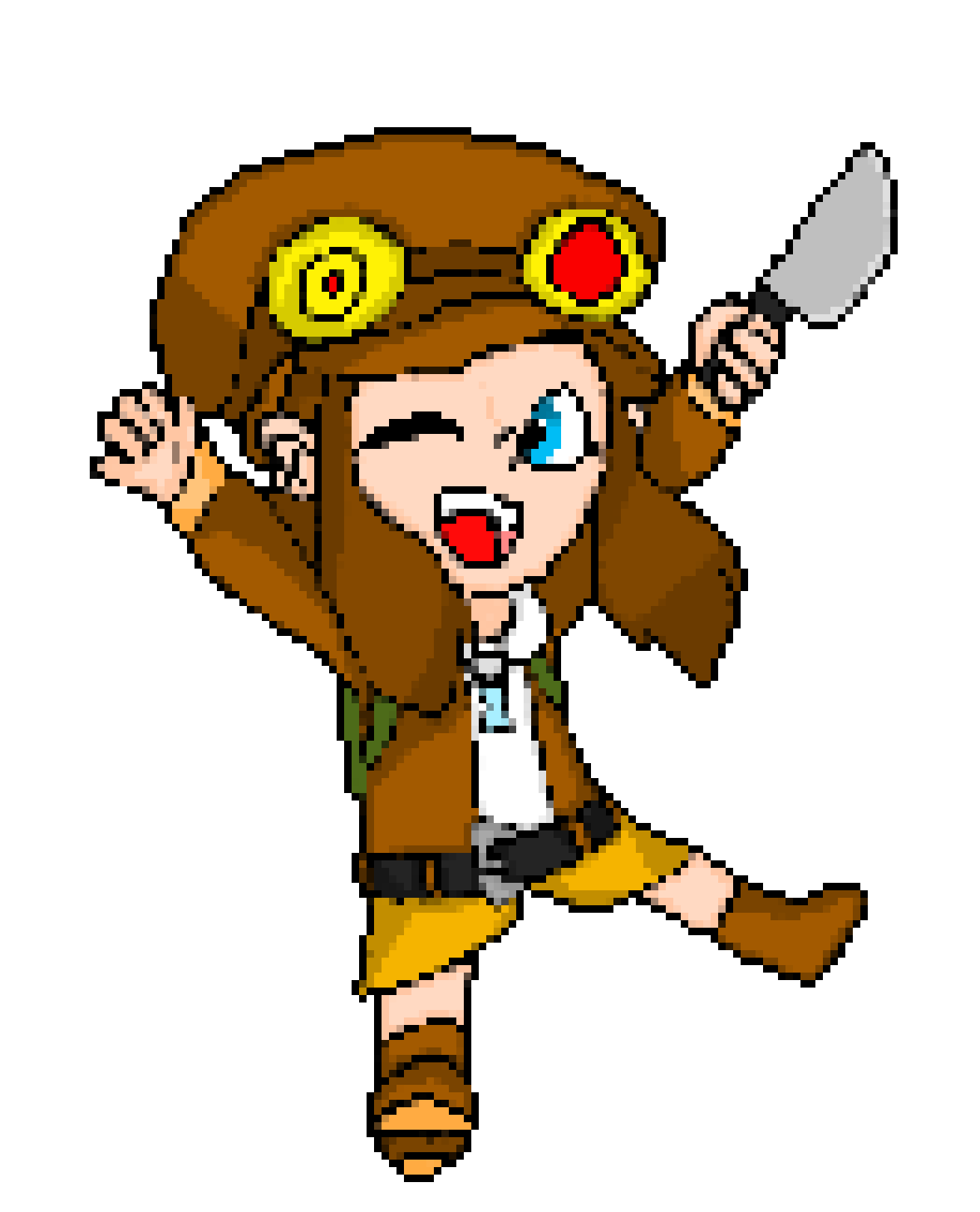 bye-bye ace | Pixel Art Maker