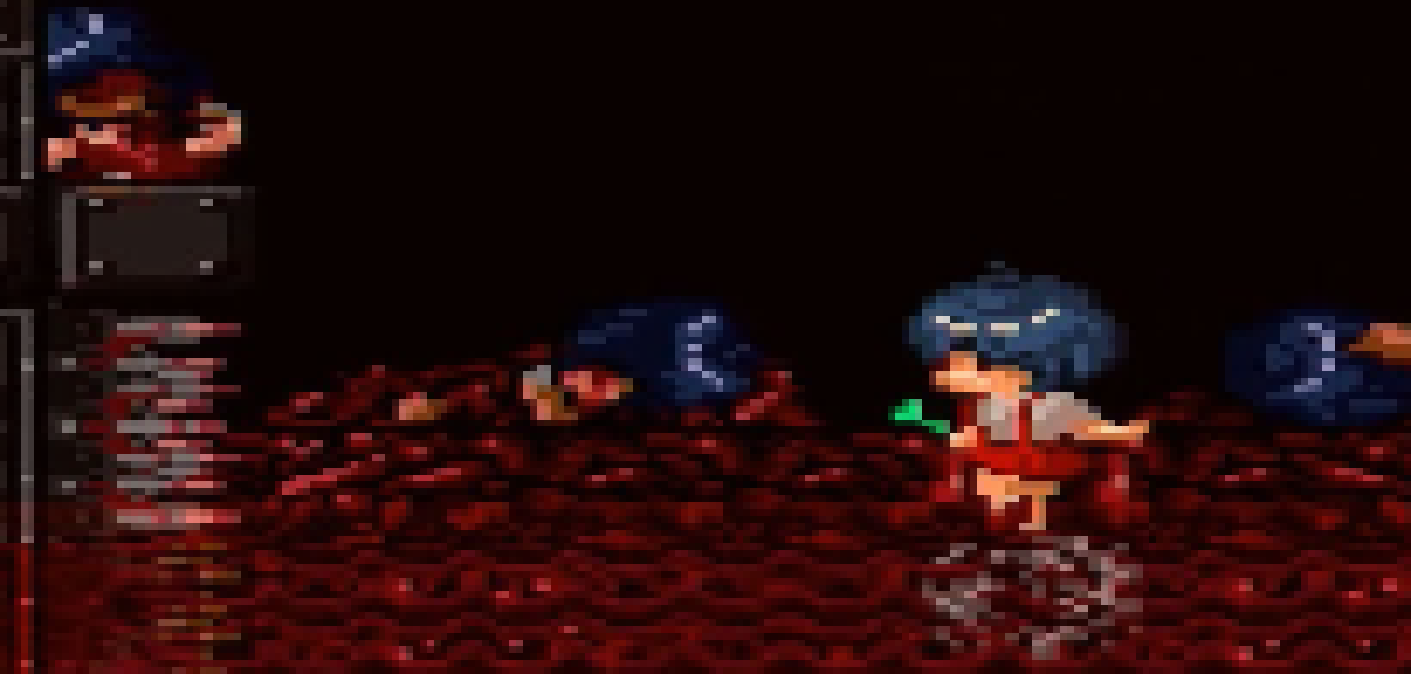 the dead bodies aren't subject to boss arenas either, they're literally ...