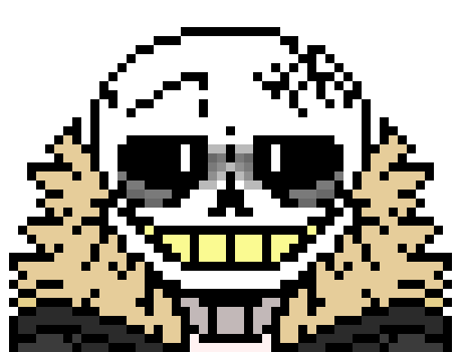 *he walks over to sad!sans pap and wacks him over the head with a bone ...