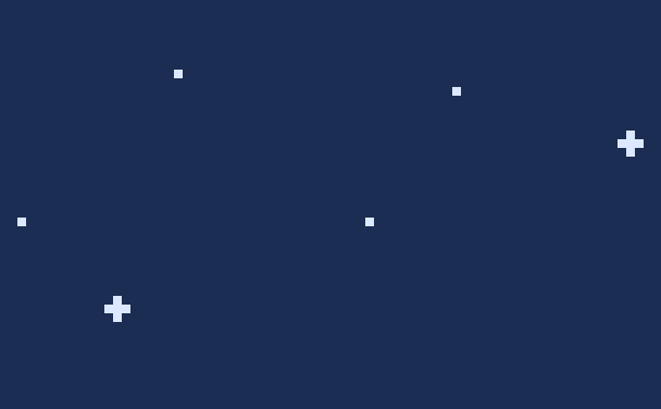 [The Stars Twinkle.] | Pixel Art Maker