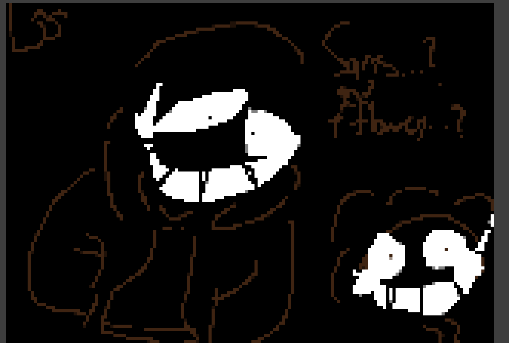 Enter: Wiki Sans. A corrupted gif for Sans' wiki article turned into a ...