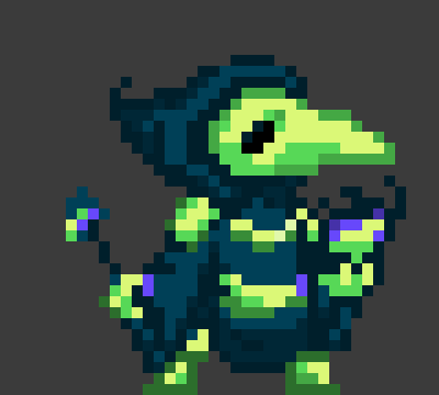 Also I tried to recreate the Shovel Knight sprite style and failed so ...