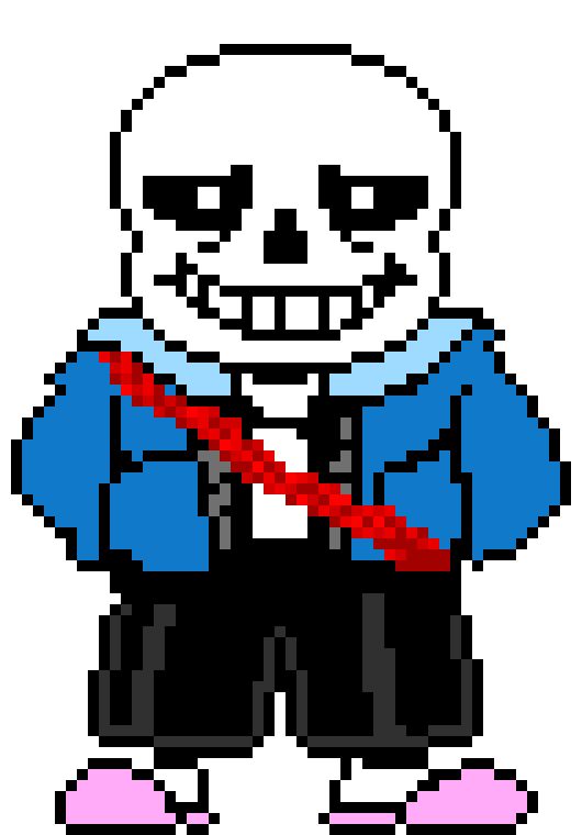 oh it's you skeld...-dead sans (a.k.a sans deadtale) | Pixel Art Maker