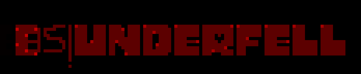 BS!Underfell Logo (My take of UF) | Pixel Art Maker