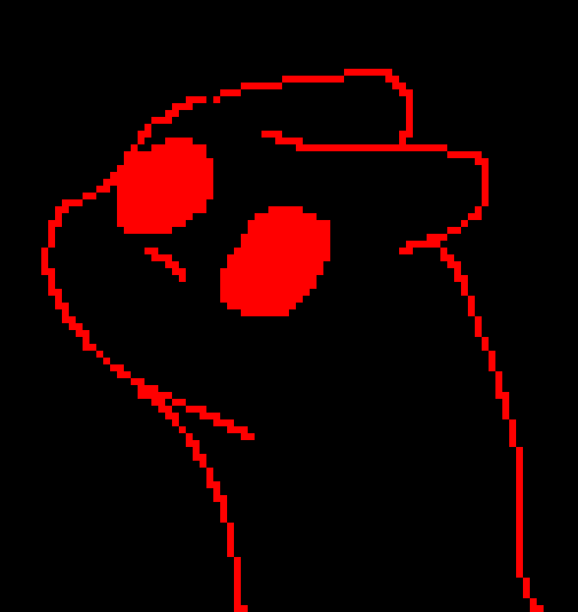 *The entity's eyes gaze upwards as it feels its body begin to shift and ...