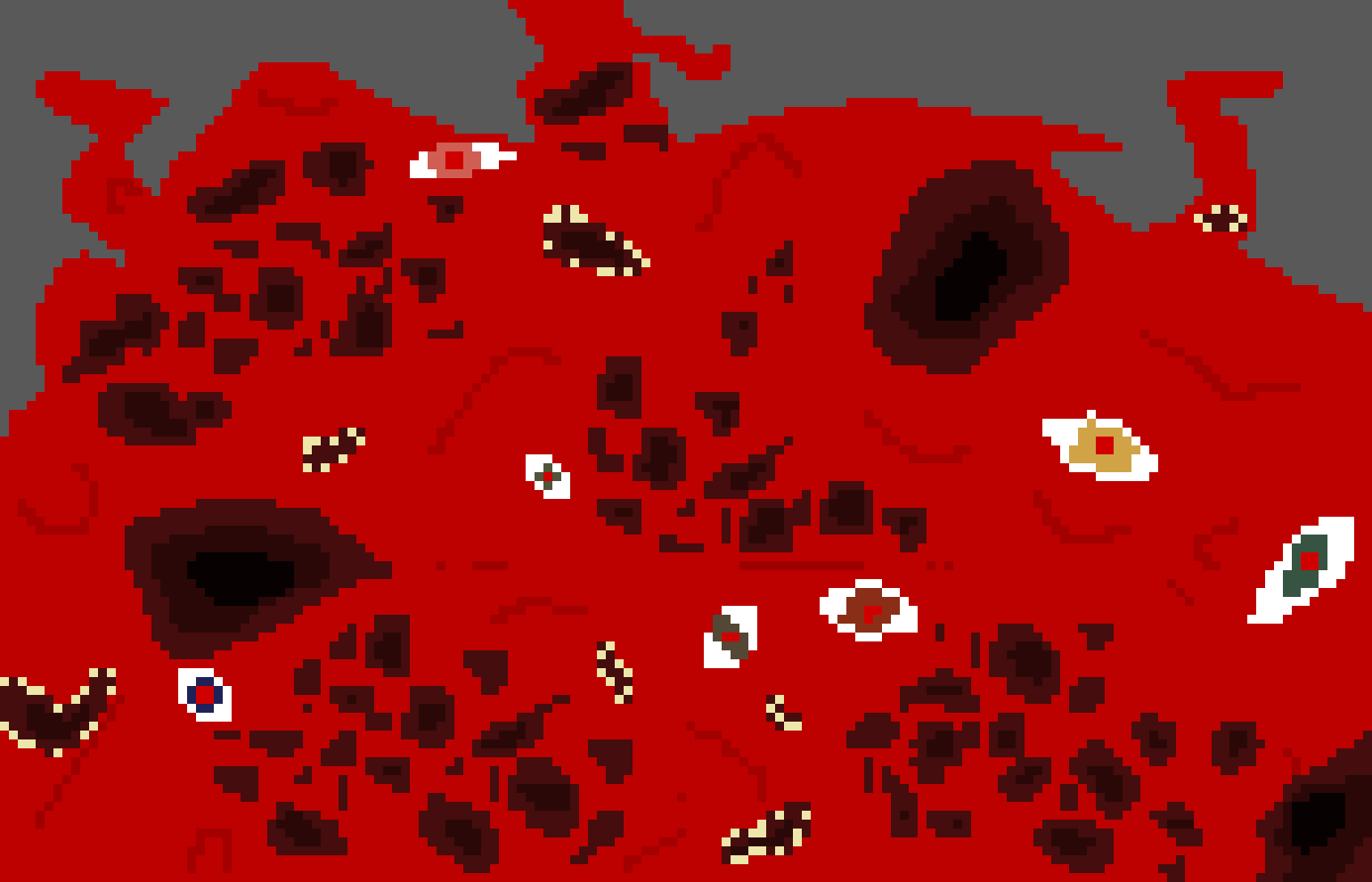 anyways flesh update- its starting to develop large holes, and its ...