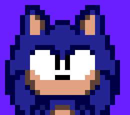 *Looks at Sunky*"What?" | Pixel Art Maker