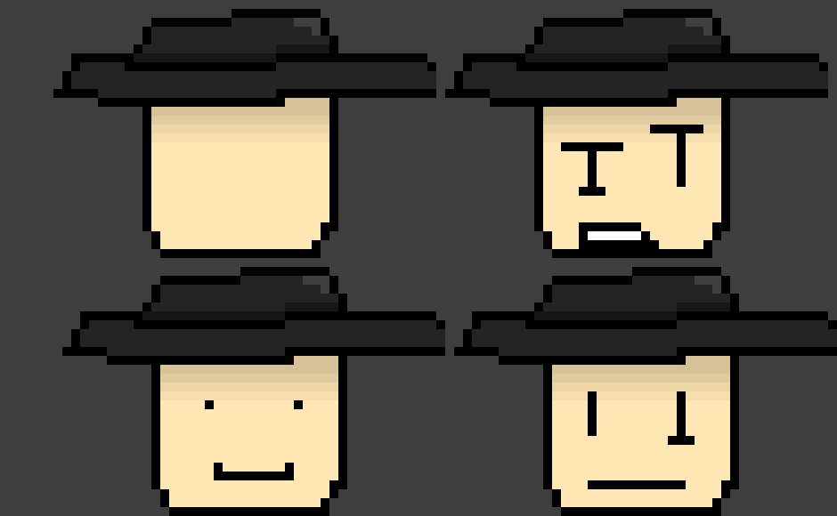 all goofy faces | Pixel Art Maker