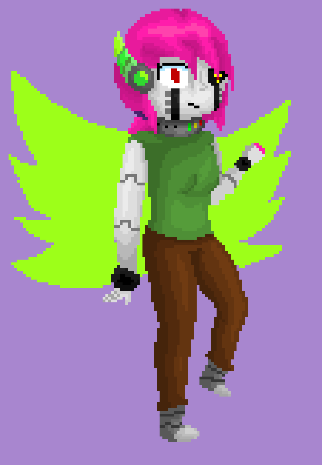 I did it because I kinda bored and there're many sprite of you got ...