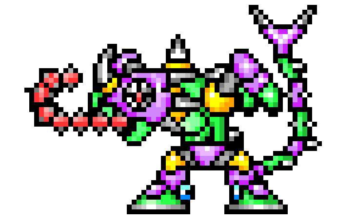 ultimate sting chameleon sprite | Pixel Art Maker